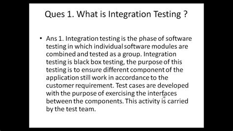 software testing basic interview questions and answers freeware base