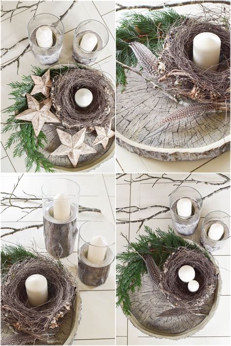 2 kreative DIY Schalen Winterliche Deko für euren Tisch Mrs Greenery