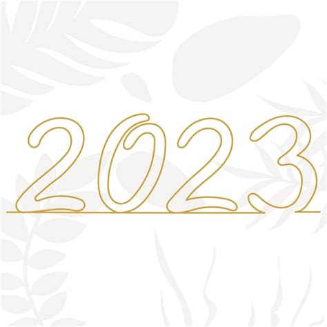Premium Vector 2023 Continuous Line Drawing Vector Sketch