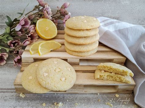 Galletas de Limón y Chocolate Blanco Angechefs