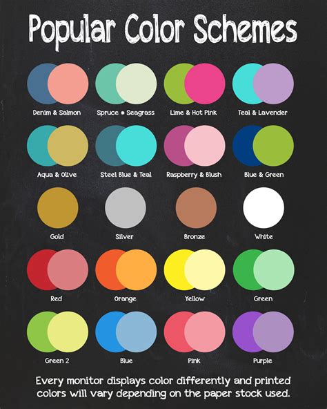 Popular Color Schemes Colour Schemes Color Patterns Color Mixing