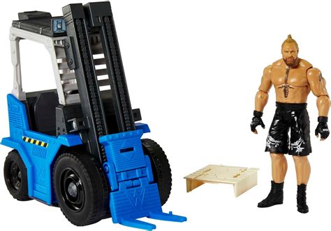 Mattel WWE Playset Wrekkin Muletto Slam N Stack Funzionante Con
