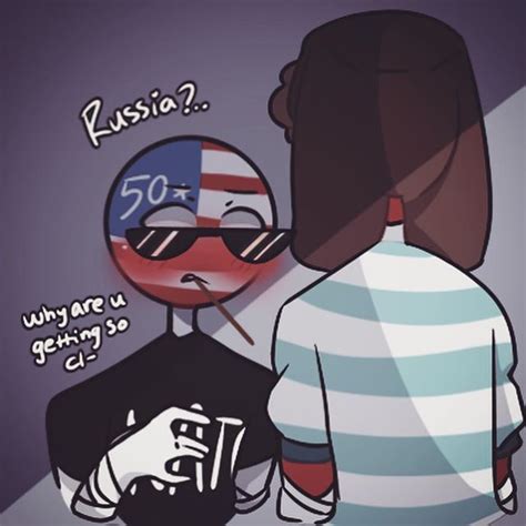 Countryhumans Rusia X Usa