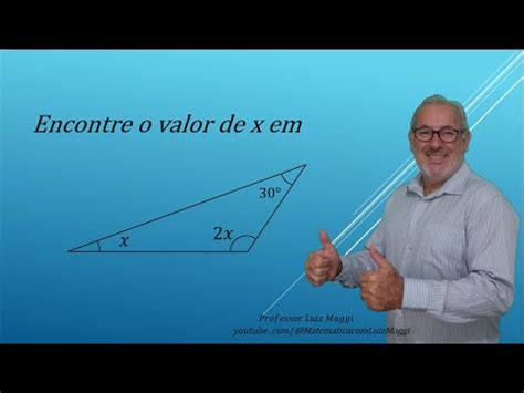 DETERMINAÇÃO DE UM ÂNGULO DE TRIÂNGULO USANDO A SOMA DOS ÂNGULOS