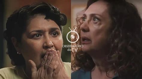 Terra e Paixão Angelina revela mentira sobre a morte de Agatha em
