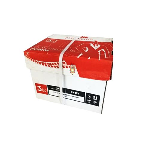 Jual Kertas Continuous Form 3 Ply Putih Paperline CF K3 Shopee