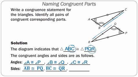 corresponding parts of congruent figures are congruent youtube