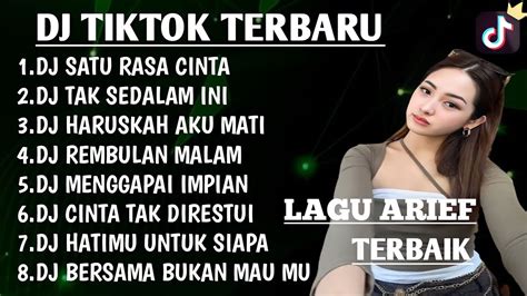 Dj Tiktok Viral Terbaru Dj Satu Rasa Cinta Arief Full Album