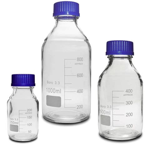 Laboratory Borosilicate Glass Reagent Bottle For Sale China