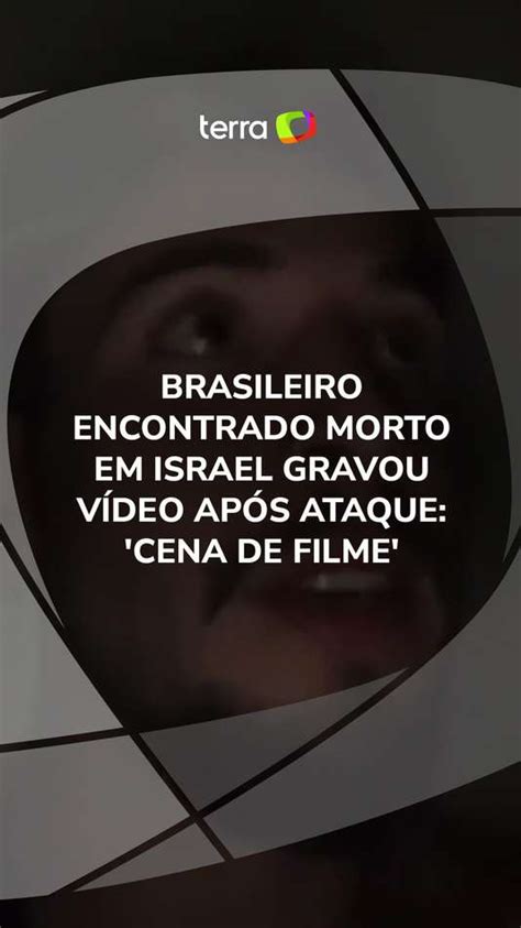 Brasileiro encontrado morto em Israel gravou vídeo em bunker após