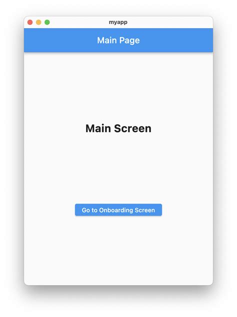 Flutter Onboarding Screen