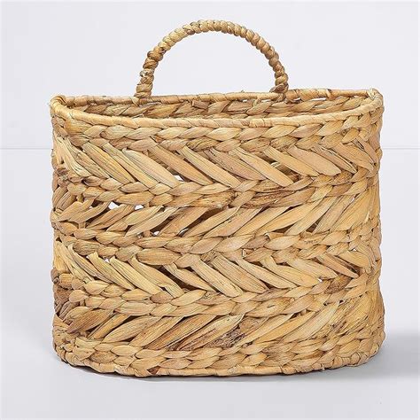 Artera Wicker Hanging Basket 30cm X 13 Cm Small Woven Fern Hanging