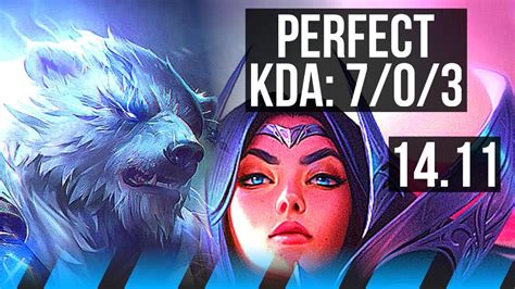 VOLIBEAR Vs IRELIA MID 7 0 3 Godlike 500 Games KR Diamond 14