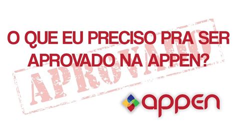 O QUE EU PRECISO PRA SER APROVADO NA APPEN RESPONDENDO COMENTÁRIOS
