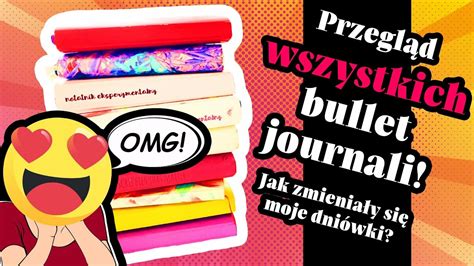 Wszystkie bullet journale Jak zmieniały się moje dniówki 1080p CDA