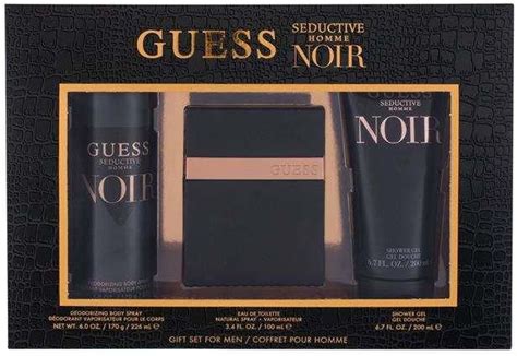 Guess Seductive Homme Noir Woda Toaletowa 100 ml Żel Pod Prysznic 100