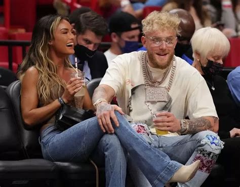 Jake Paul Hits Out At Instagram For Removing Topless Picture Of Girlfriend Julia Rose Daily Star