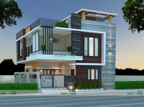 Sq Ft Duplex House Plans Modern Home Alqu