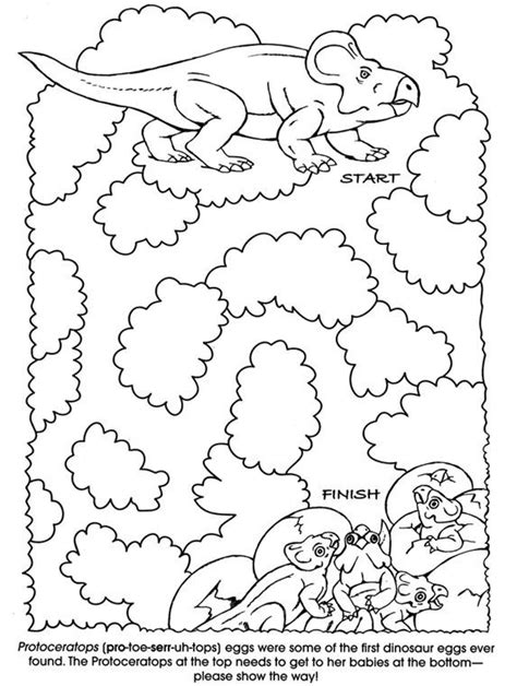 Printable Dinosaur Maze