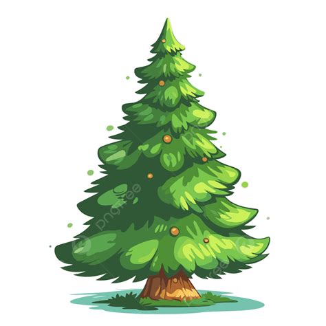 árbol De Navidad Vector PNG dibujos Pegatina Clipart Dibujos Animados