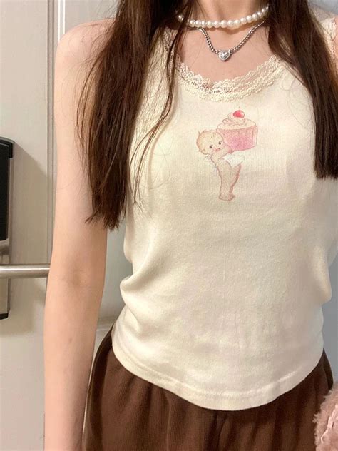 PUWD D Bardeur En Dentelle Imprim E Pour Femme Et Fille Haut Court En