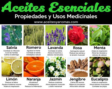 Aceites Esenciales y sus Propiedades Guía de Referencia