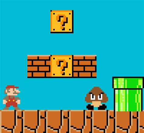 Edici N Super Mario Bros Herramienta Gratuita De Dibujo En L Nea De