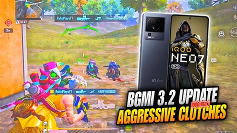 Aggressive Clutches In Bgmi Update Iqoo Neo Smooth Fps