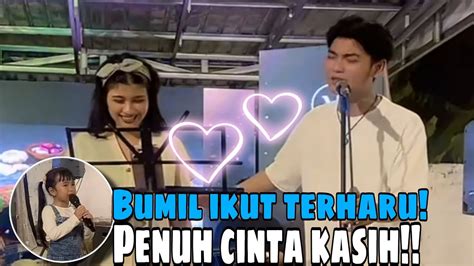 BUMIL NABILA MAHARANI SAMPAI TERHARU SAAT LAGU IBU YouTube