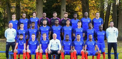 Football Équipe de France La photo officielle des Bleus