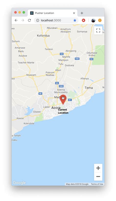 Build A Live Map Application With React Pusher Tutorials