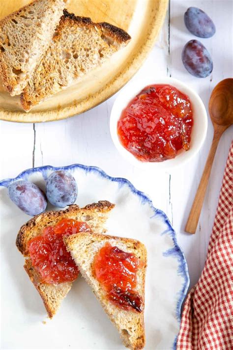 Plum And Apple Jam Helen S Fuss Free Flavours