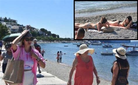 Okullar açılırken Bodrum yabancı turistlere kaldı