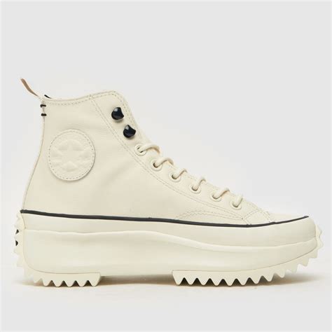 Converse Run Star Hike Counter Climate Trainers In White Trainerspotter