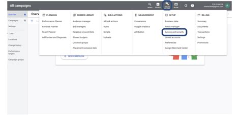 How To Create A Google Ads Account And Add Users Rewire Agency
