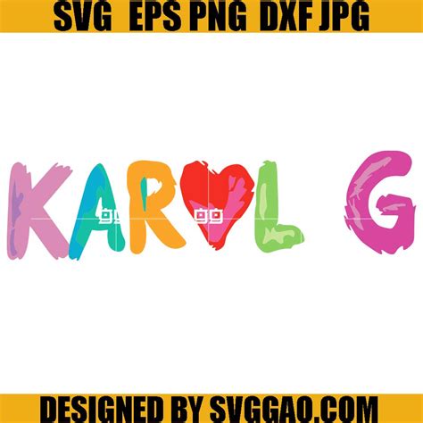 Karol G SVG Silhouette Manana Sera Bonito SVG Karol G SVG