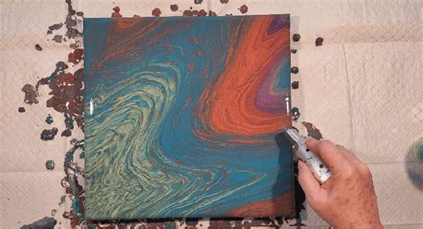Five Simple Steps To Do A Tree Ring Pour AcrylicPouring
