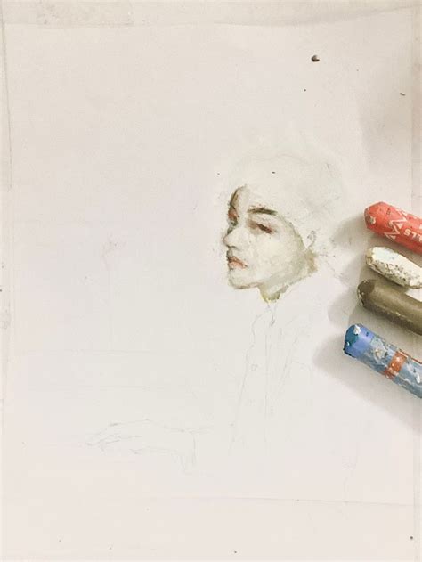 Incomplete Oil Pastel Artwork Thats Not Suppose To Look Like