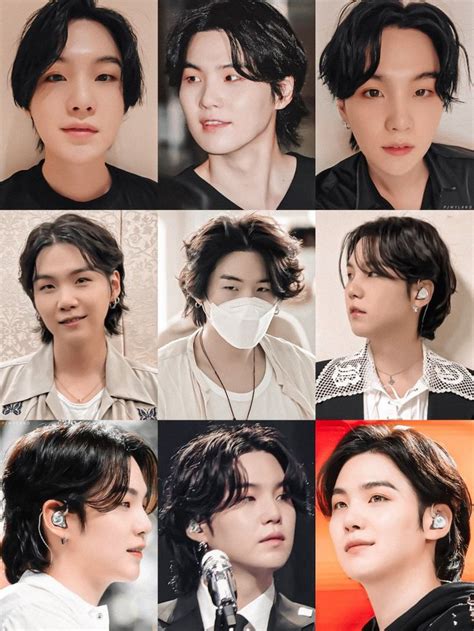 Yoongi Suga Long Hair Fotos De Suga Chicos Famosos Suga