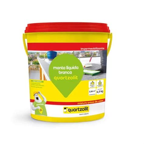 Impermeabilizante Manta Liquida Quartzolit Branca Galao Kg Hafe