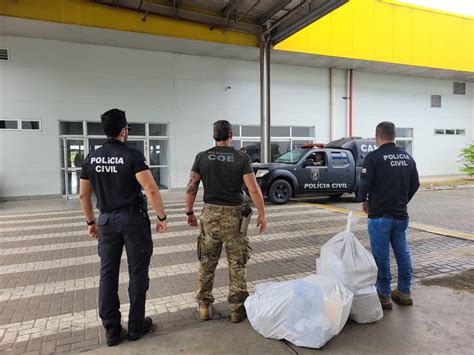 Polícia apreende 15 quilos de pasta base de cocaína em Operação Correios
