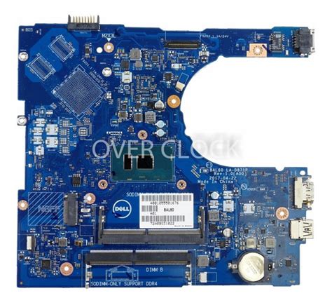 Placa Mãe Dell Inspiron 15 5566 Bal60 La d871p Nota Fiscal