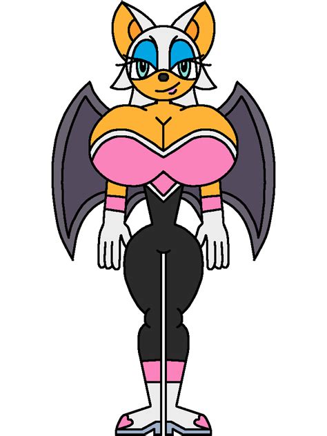 Rouge The Bat Sonic The Hedgehog Thicc Version By Haldau On Deviantart