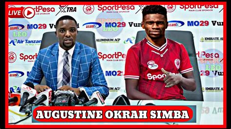Live Muda Huu Uongozi Wa Simba Wamtambulisha Mchezaji Huyu Mpya