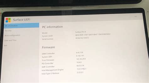 Surface Pro How To Enter Bios Uefi Youtube