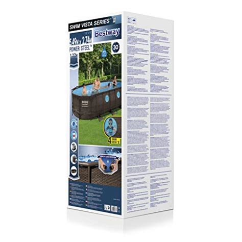 Bestway Power Steel Swim Vista Series Frame Pool 549