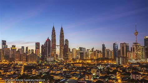 Malaysia Brunei Kuala Lumpur City Guide Books Kuala Lumpur Skyline