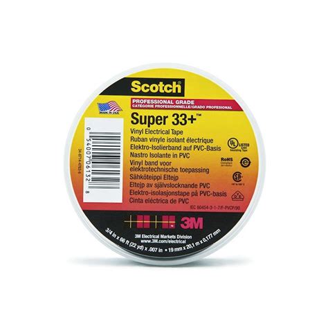 Cinta M Aislante Scotch Super Mm X Mts