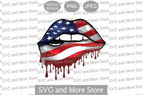 American Flag Lips Svg Lipstutorial Org