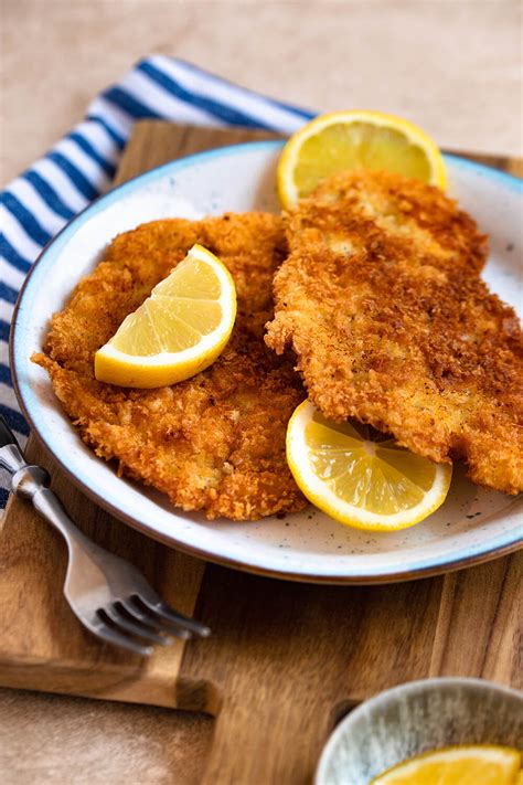 Panierte Schnitzel Im Backofen Zubereiten